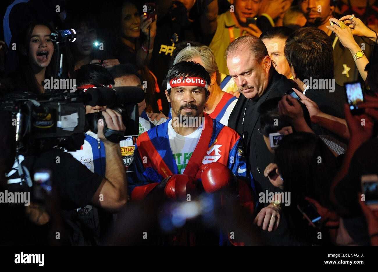 Mgm grand garden arena boxing hi-res stock photography and images - Alamy