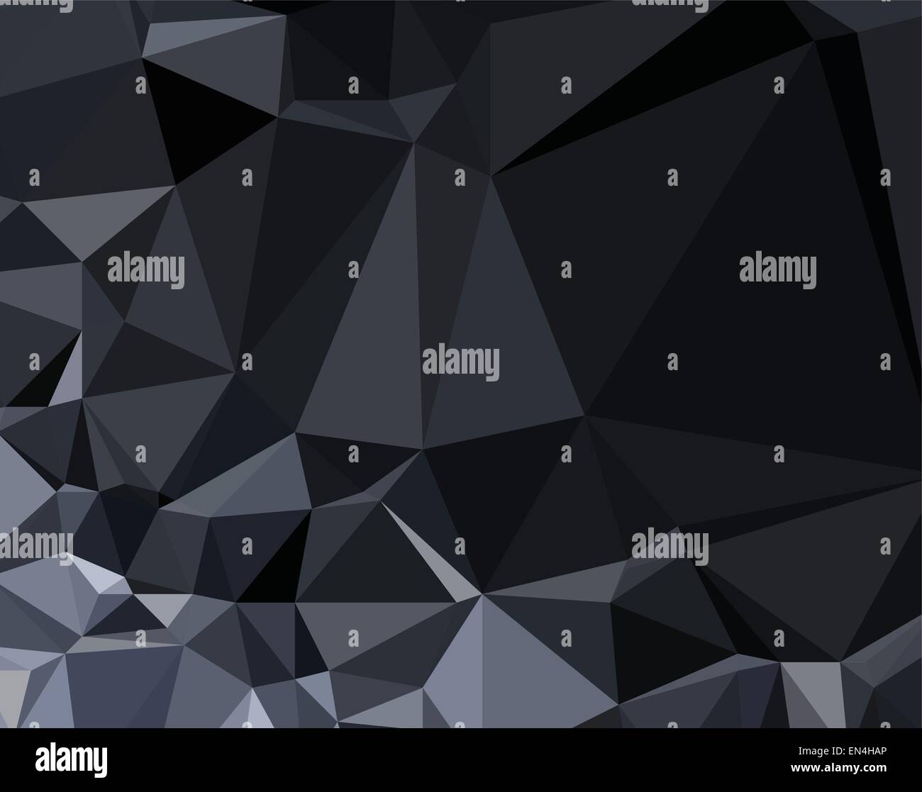 Background abstract triangle geometry pattern dark crystal Stock Vector ...