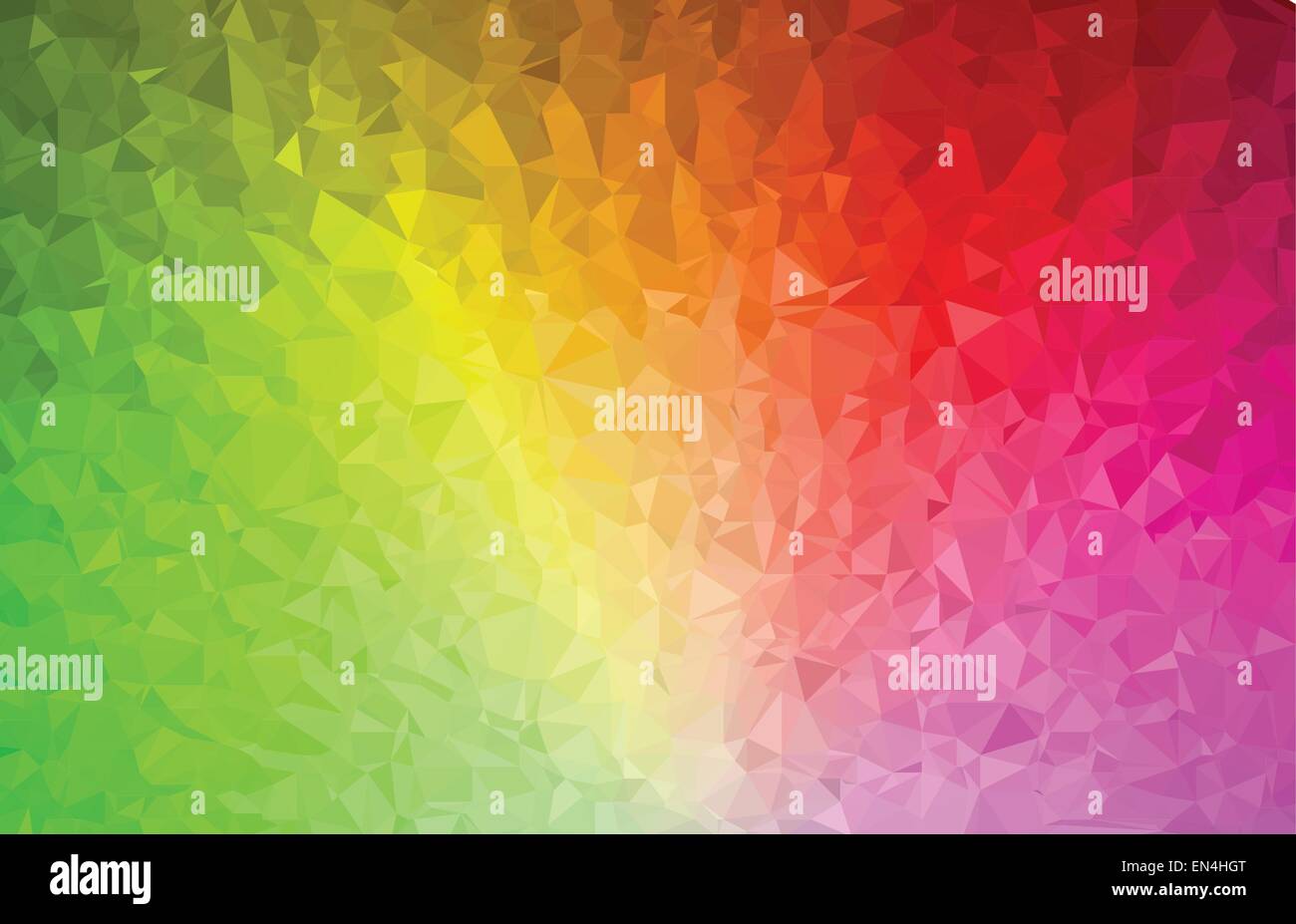 Background abstract triangle geometry pattern color spectrum Stock ...