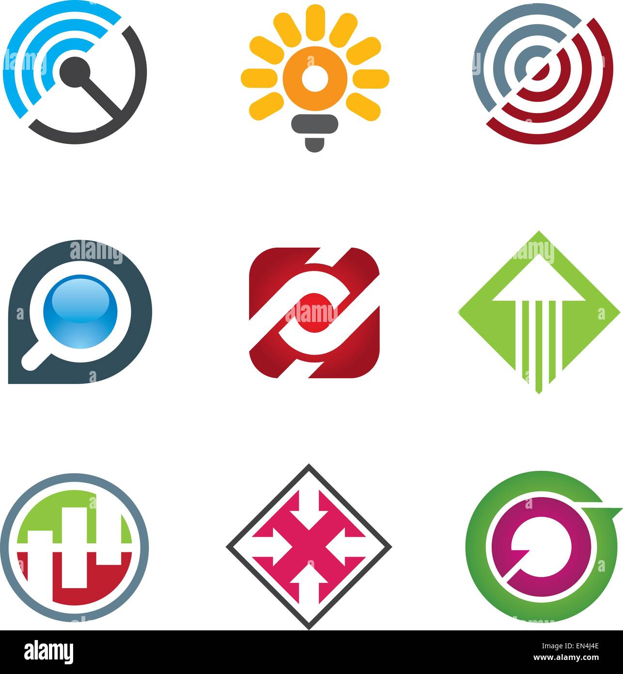 Business logo for creative and free spirited innovators in social ...