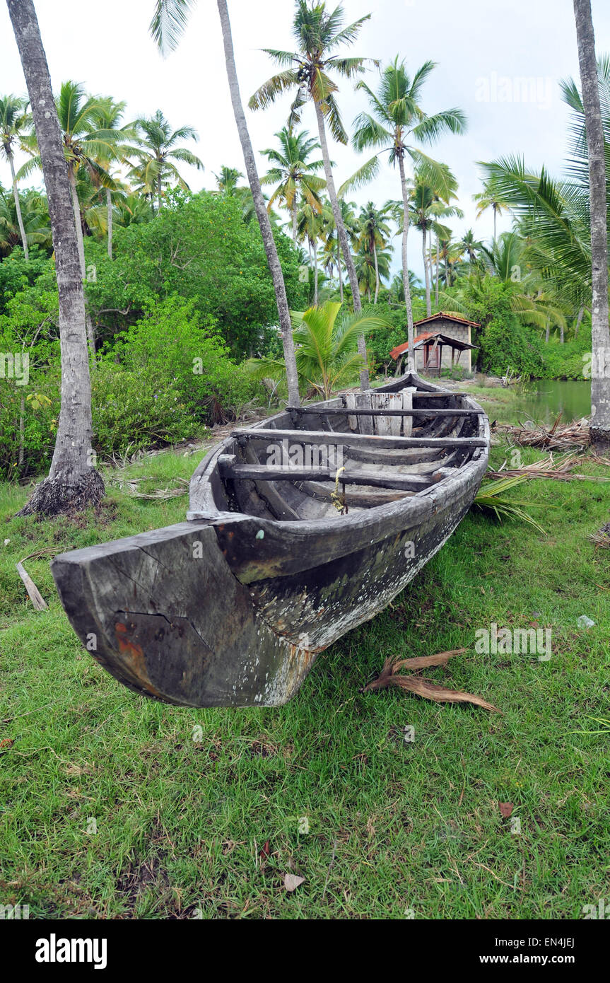 Old wooden boat Stock Photo - Alamy