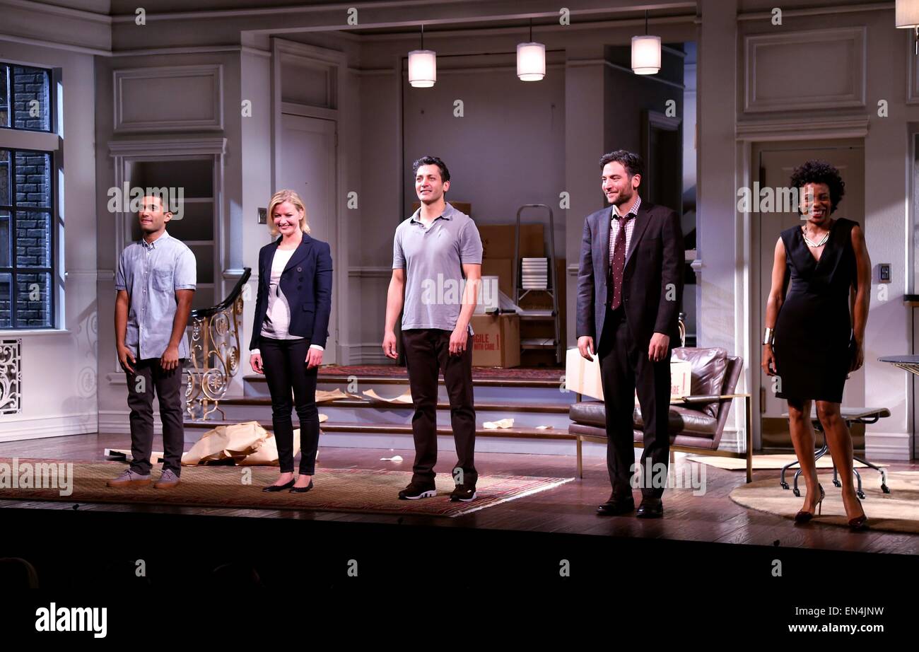 Opening night of Broadway's Disgraced at the Lyceum Theatre - Curtain ...