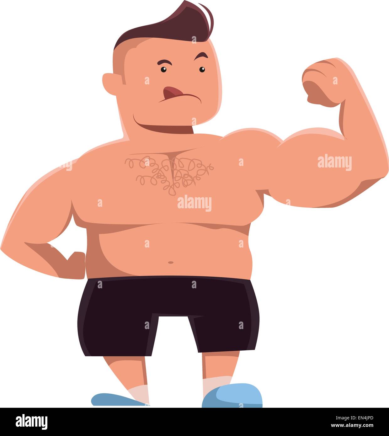 Strong Cartoon Characters