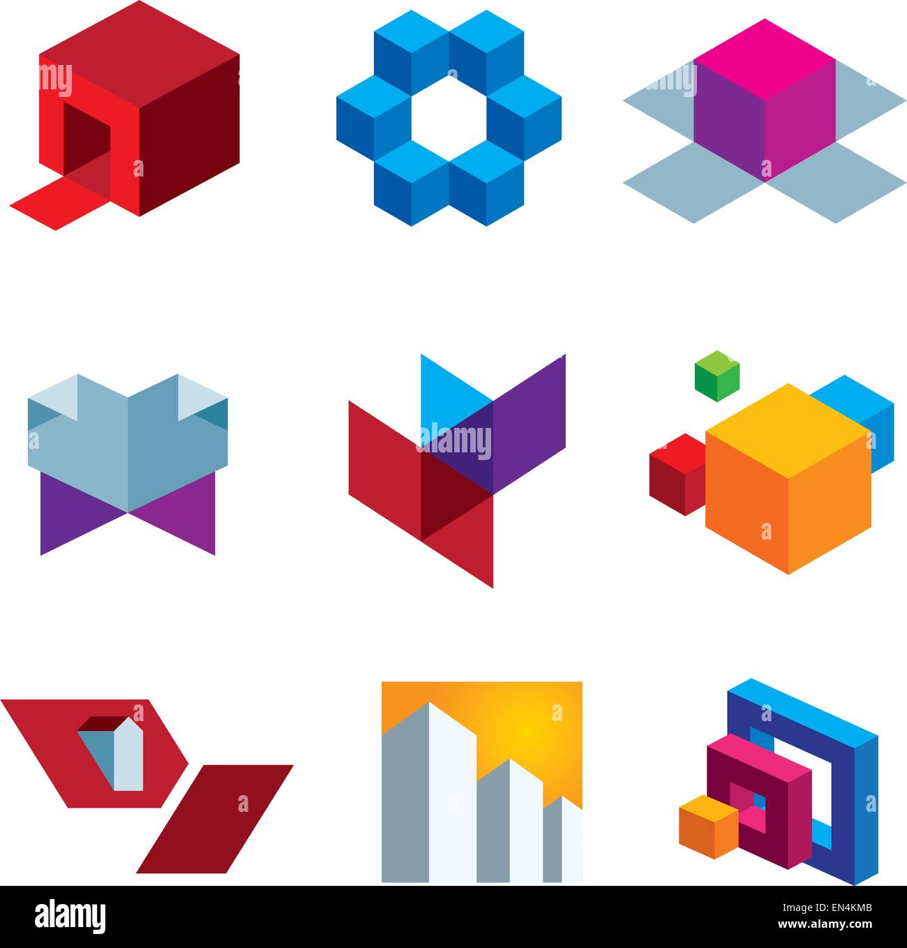 Creativity imagination set Stock Vector Images - Alamy