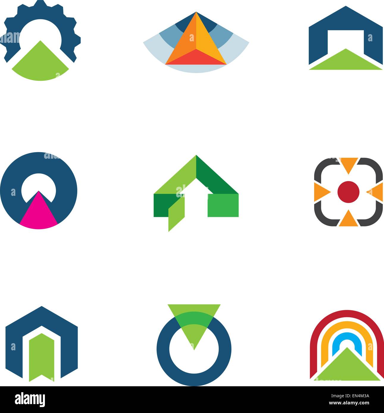 Cre logos Stock Vector Images - Alamy