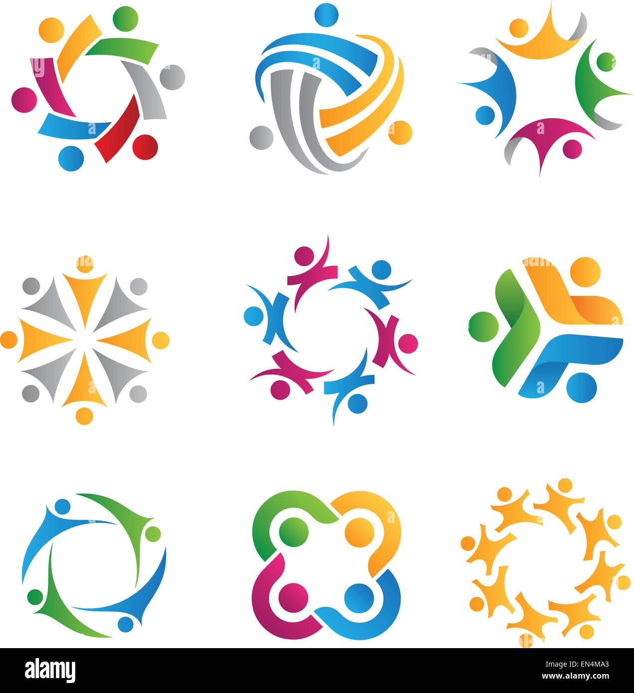 social icons and logos Stock Vector Image & Art - Alamy