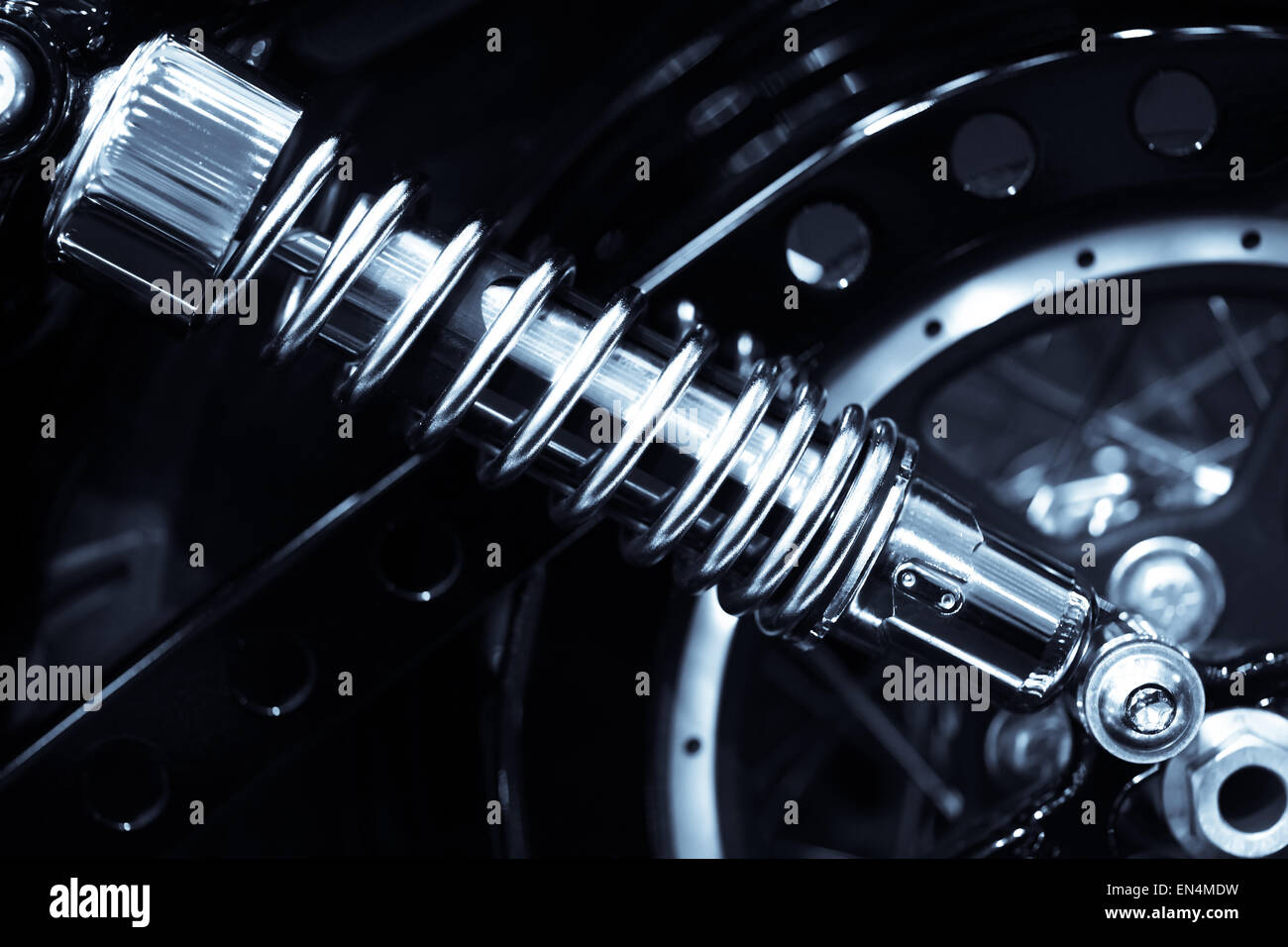 Shock absorber motorbike hi-res stock photography and images - Alamy