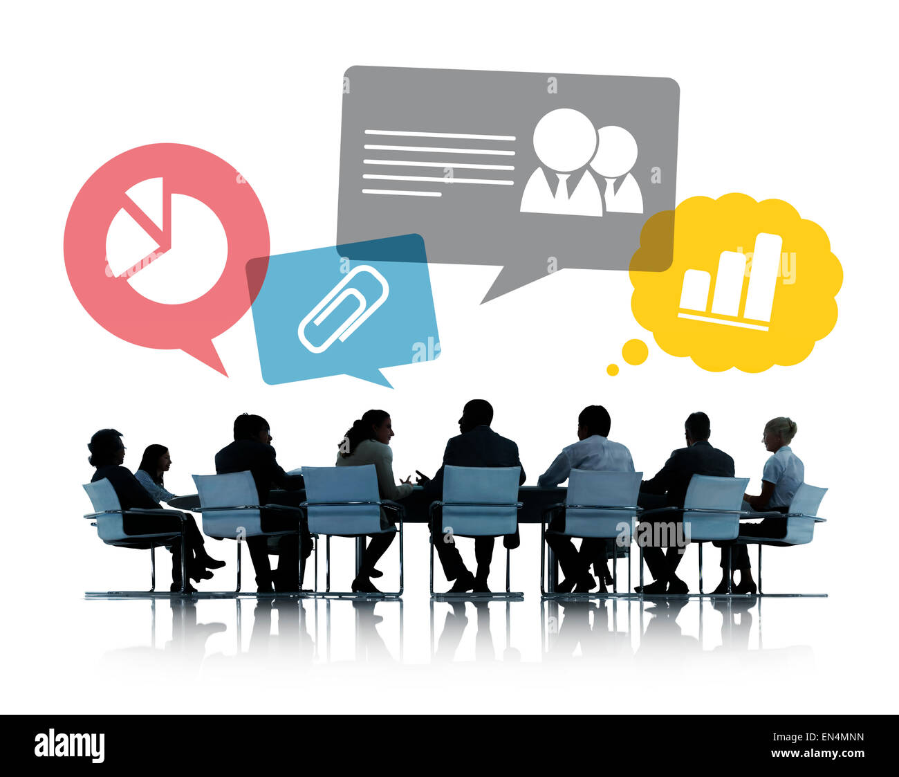 Brainstorming discussing planning teamwork Cut Out Stock Images ...