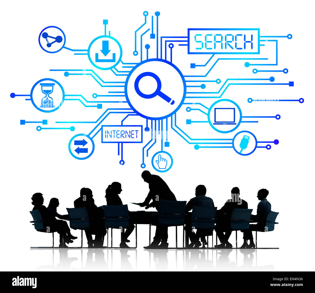 Organization search Cut Out Stock Images & Pictures - Alamy
