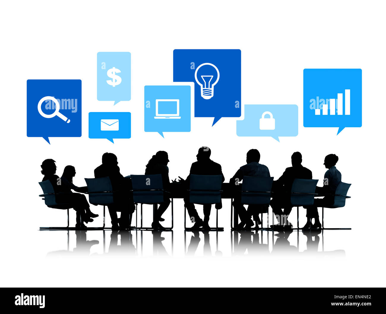 Diverse team in business Cut Out Stock Images & Pictures - Alamy
