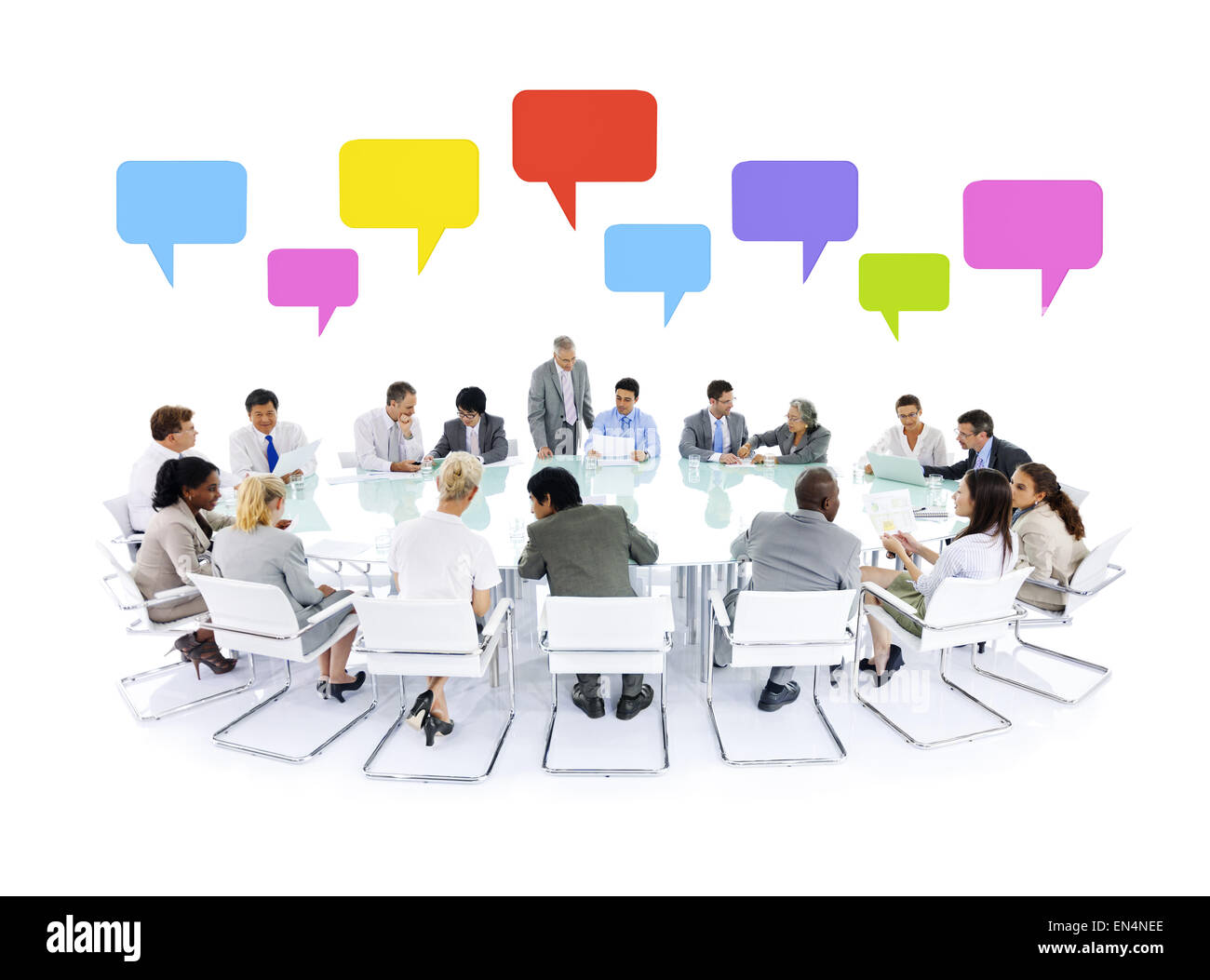 Large work table Cut Out Stock Images & Pictures - Alamy