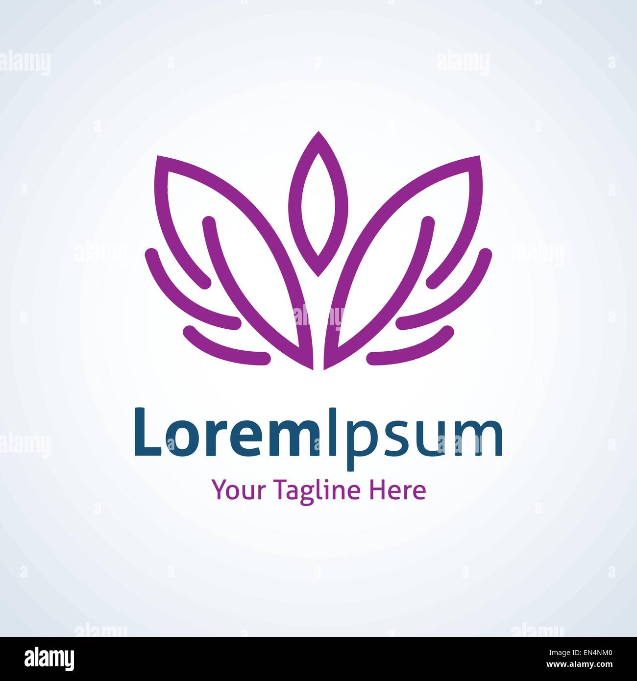 Feather man soft pleasure relaxation vector logo icon Stock Vector ...