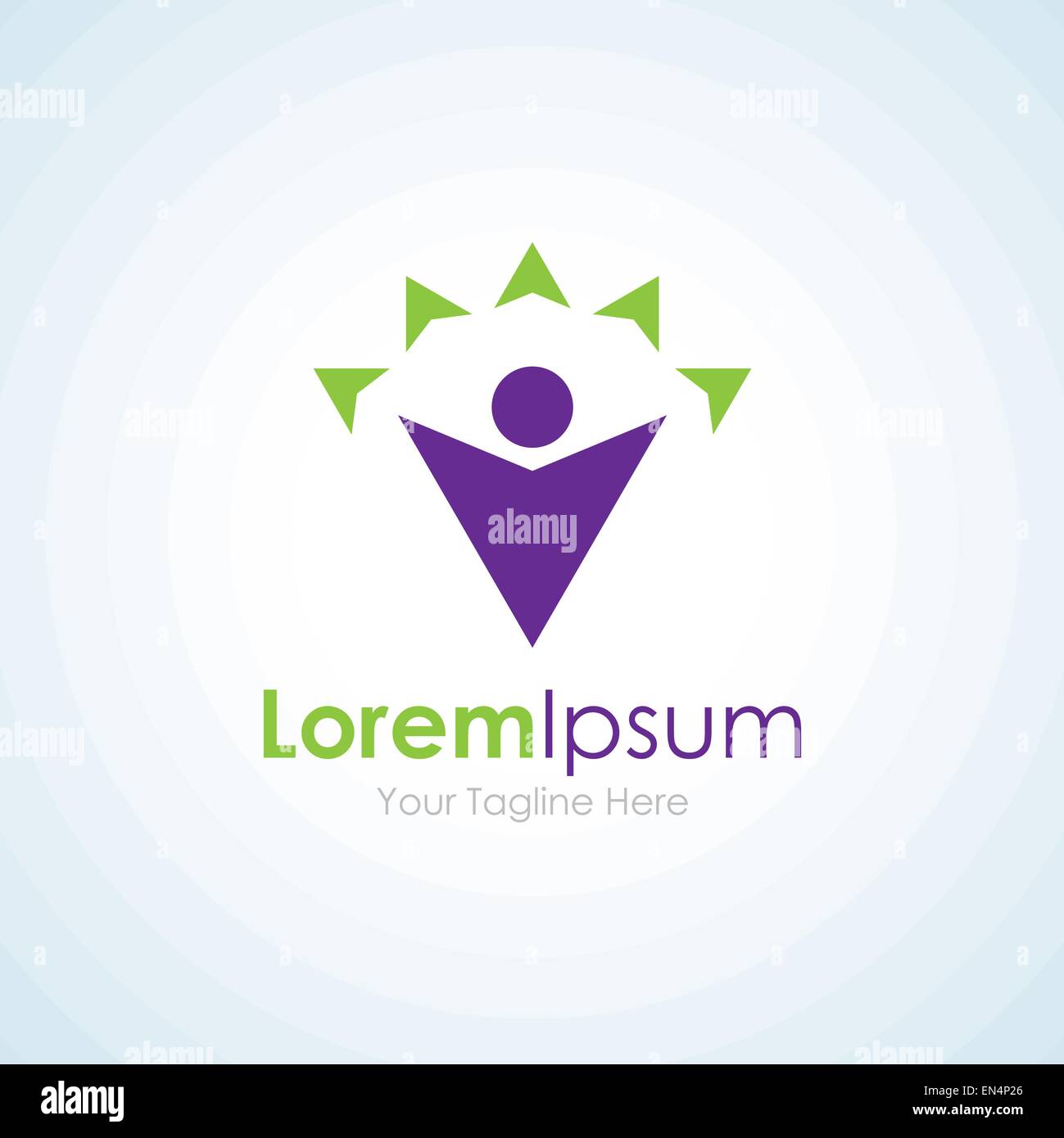 Life story success opportunities concept elements icon logo Stock ...