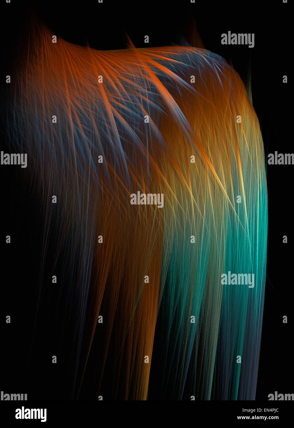 Multi- Coloured Wing Stock Photo - Alamy