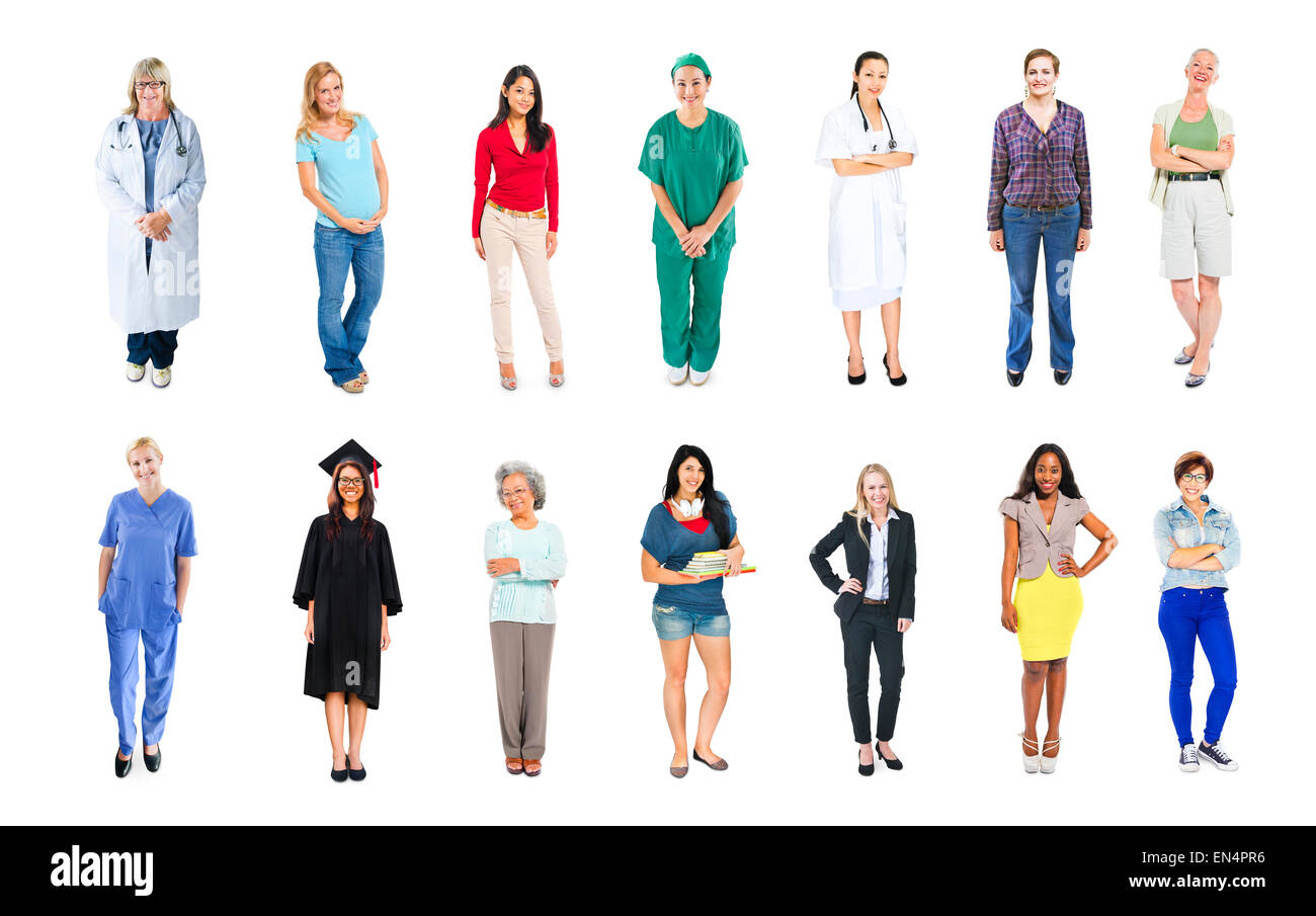 Diverse Business People with Different Jobs Stock Photo - Alamy