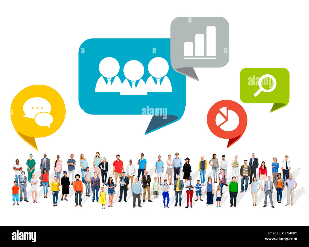 Social media symbols hi-res stock photography and images - Alamy