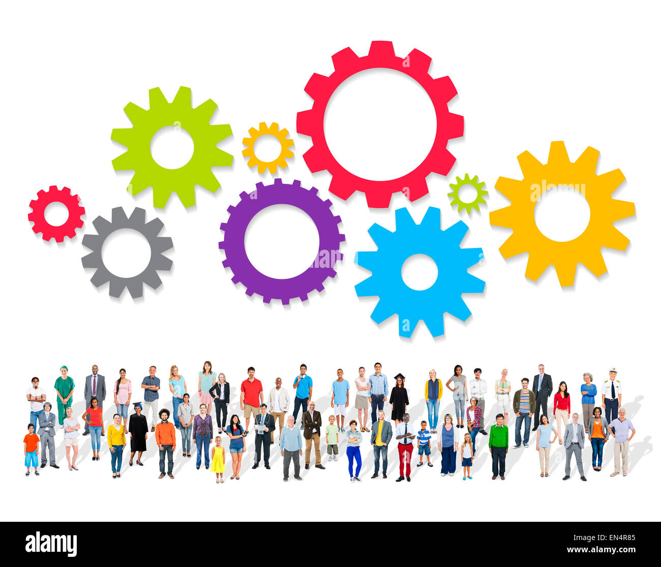 Teamwork symbol hi-res stock photography and images - Alamy