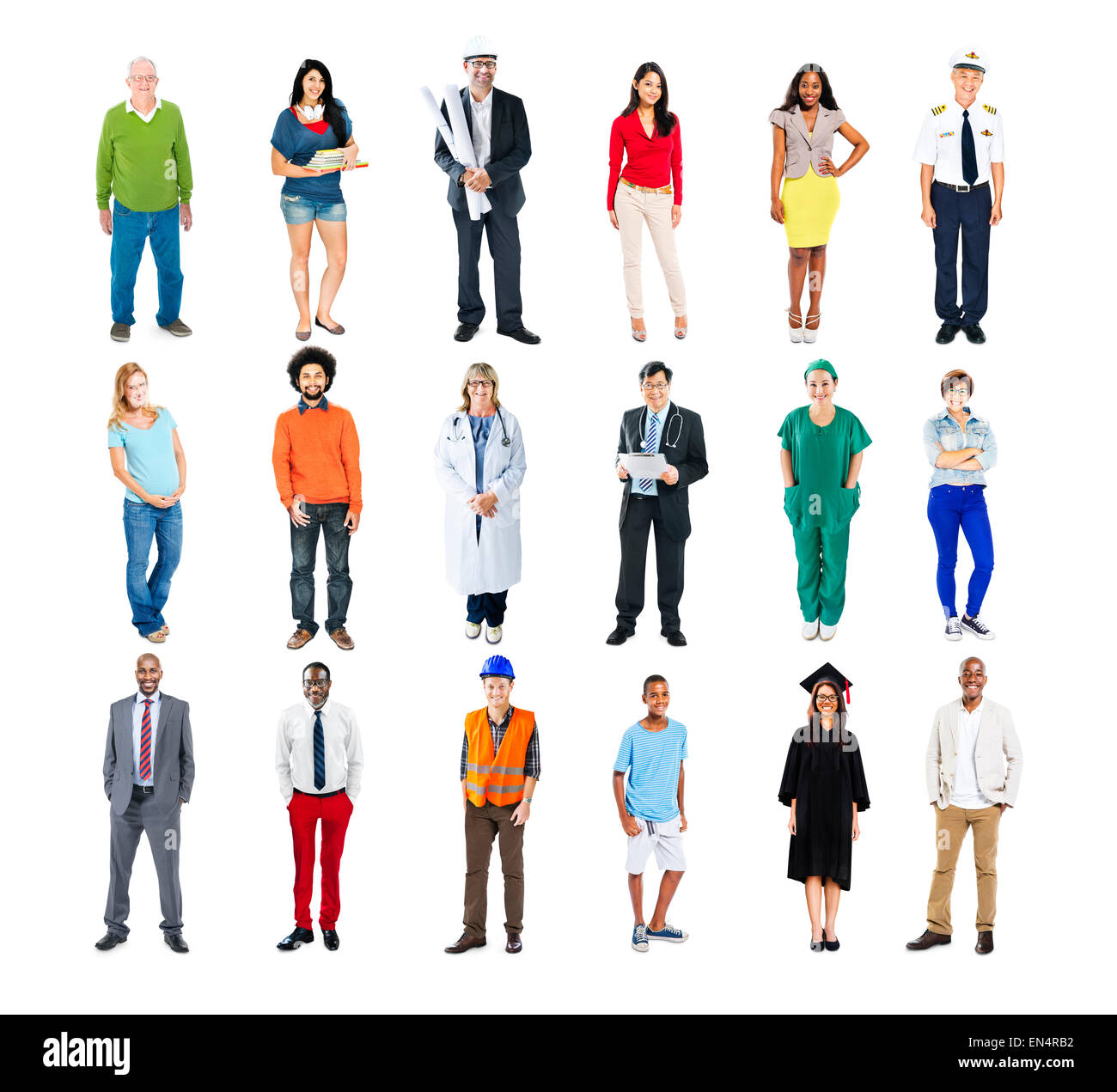 Different jobs Cut Out Stock Images & Pictures - Alamy