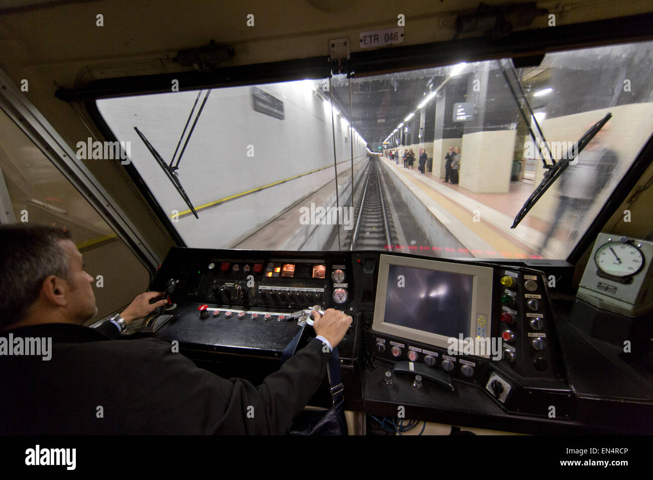 Circumvesuviana train naples hi-res stock photography and images - Alamy