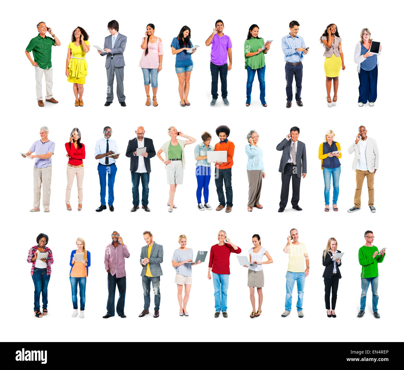 Group of People with Various Concepts Stock Photo - Alamy