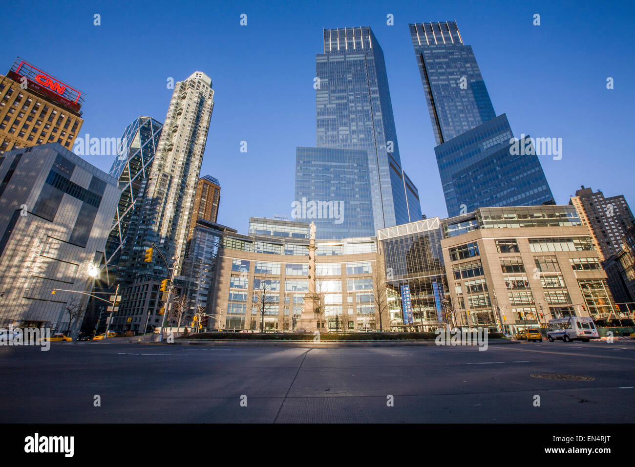 Columbus Circle, NYC, NY, USA Stock Photo - Alamy