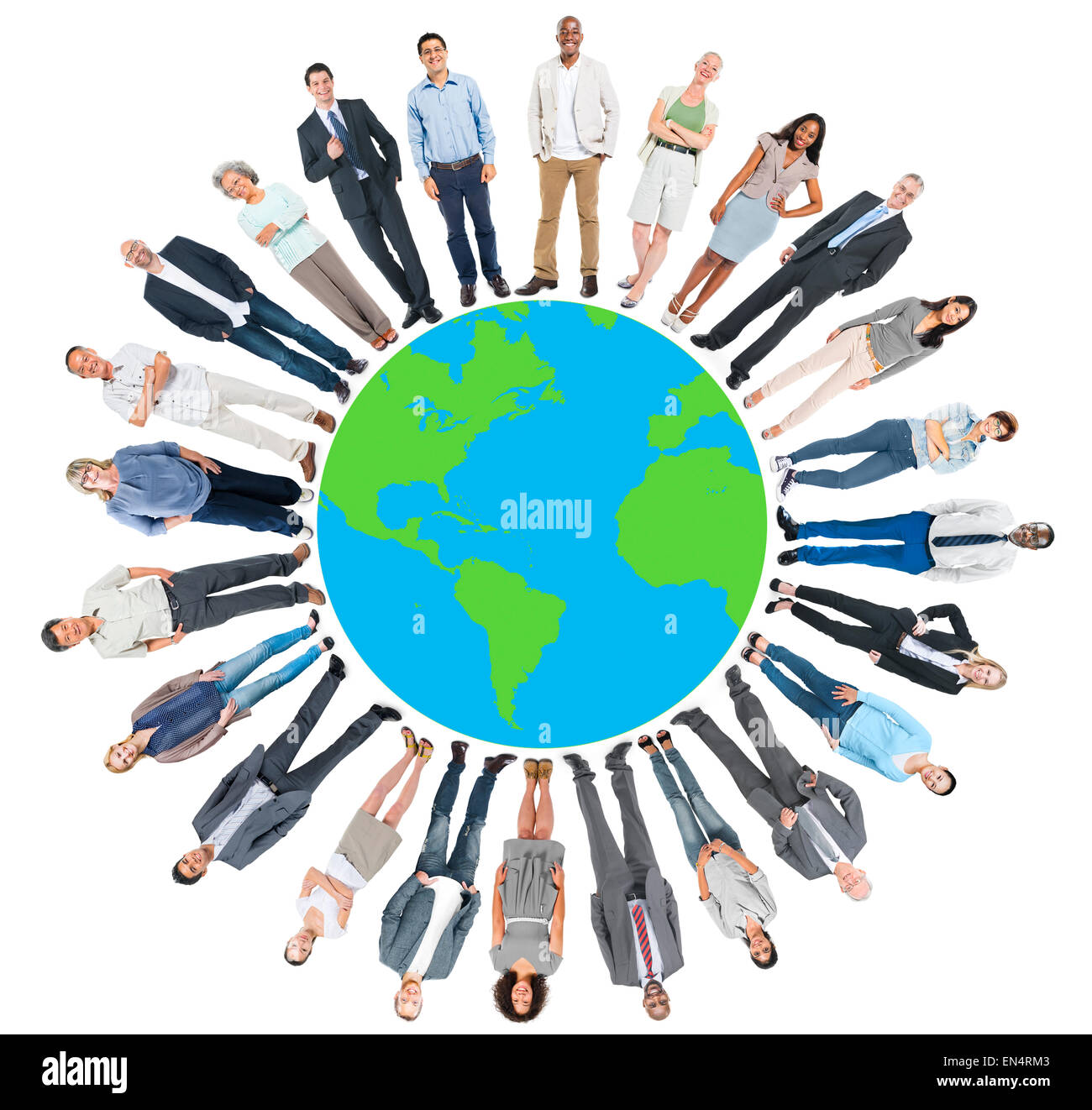 Global Business People World Corporate Concept Stock Photo - Alamy