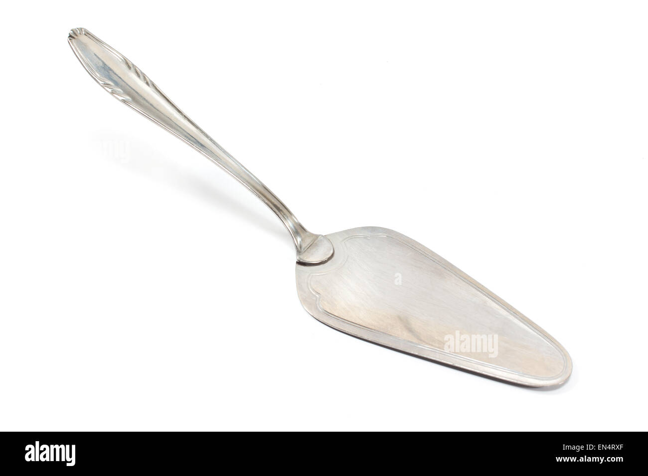 Silver cake spatula hi-res stock photography and images - Alamy