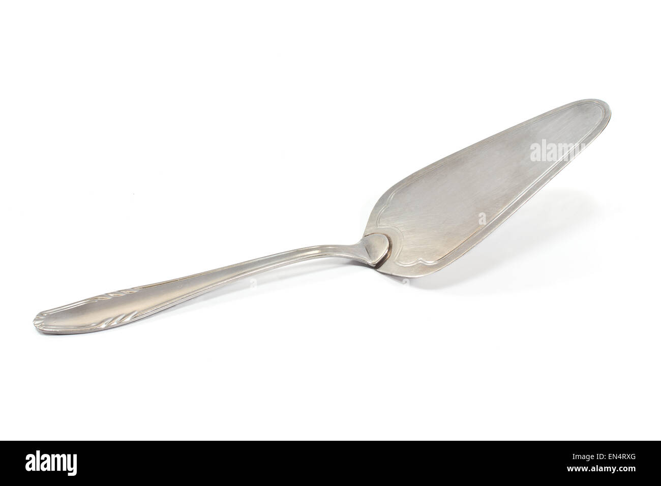 Silver cake spatula hi-res stock photography and images - Alamy