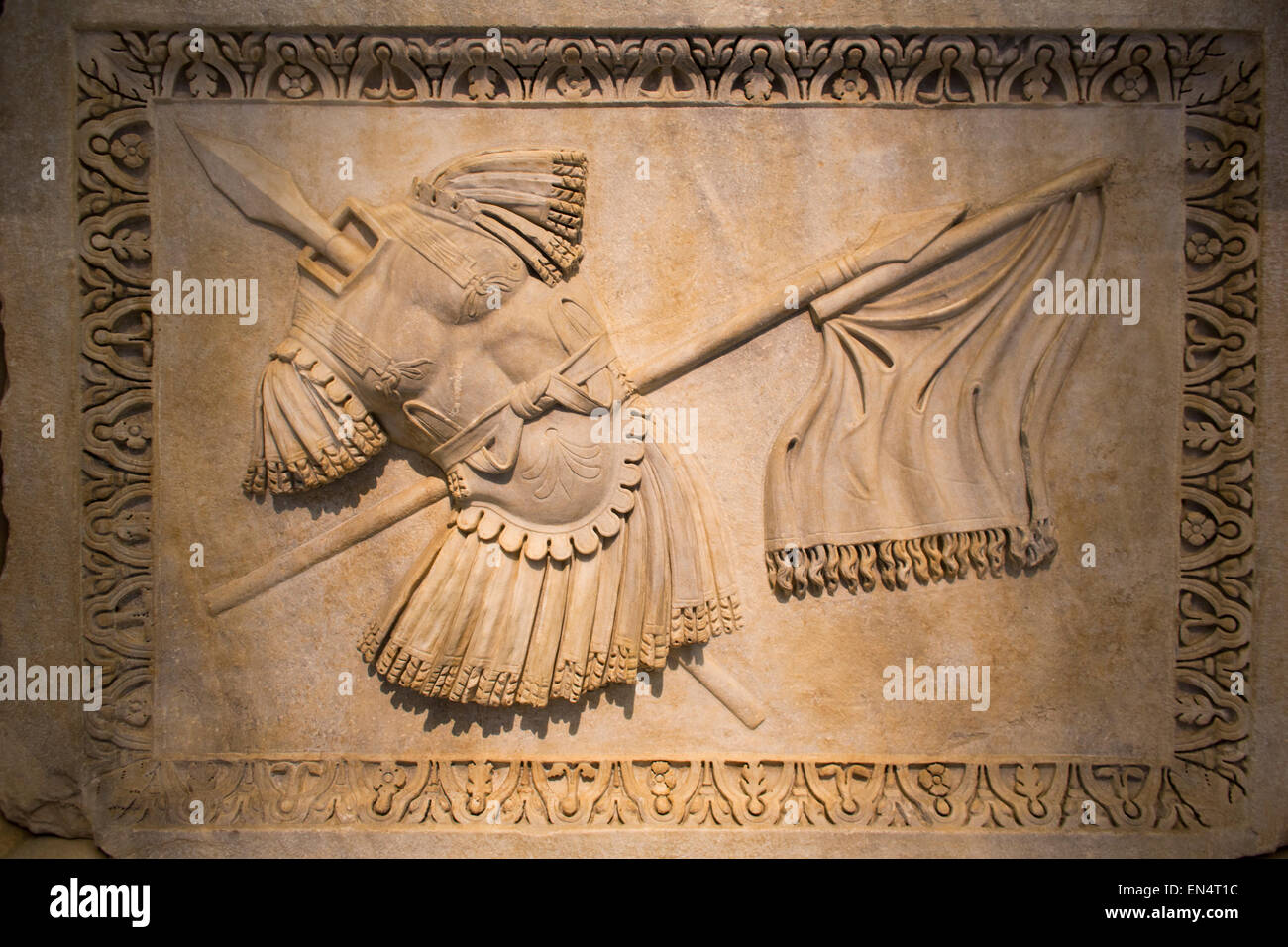 ancient roman art in the National Archaeological Museum in Naples Stock ...