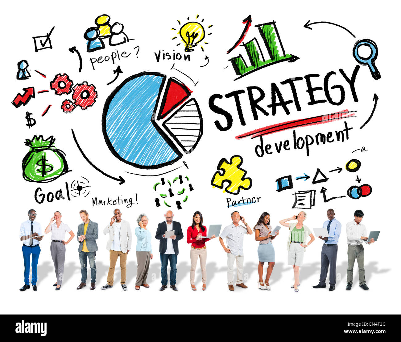 Development planning Cut Out Stock Images & Pictures - Alamy