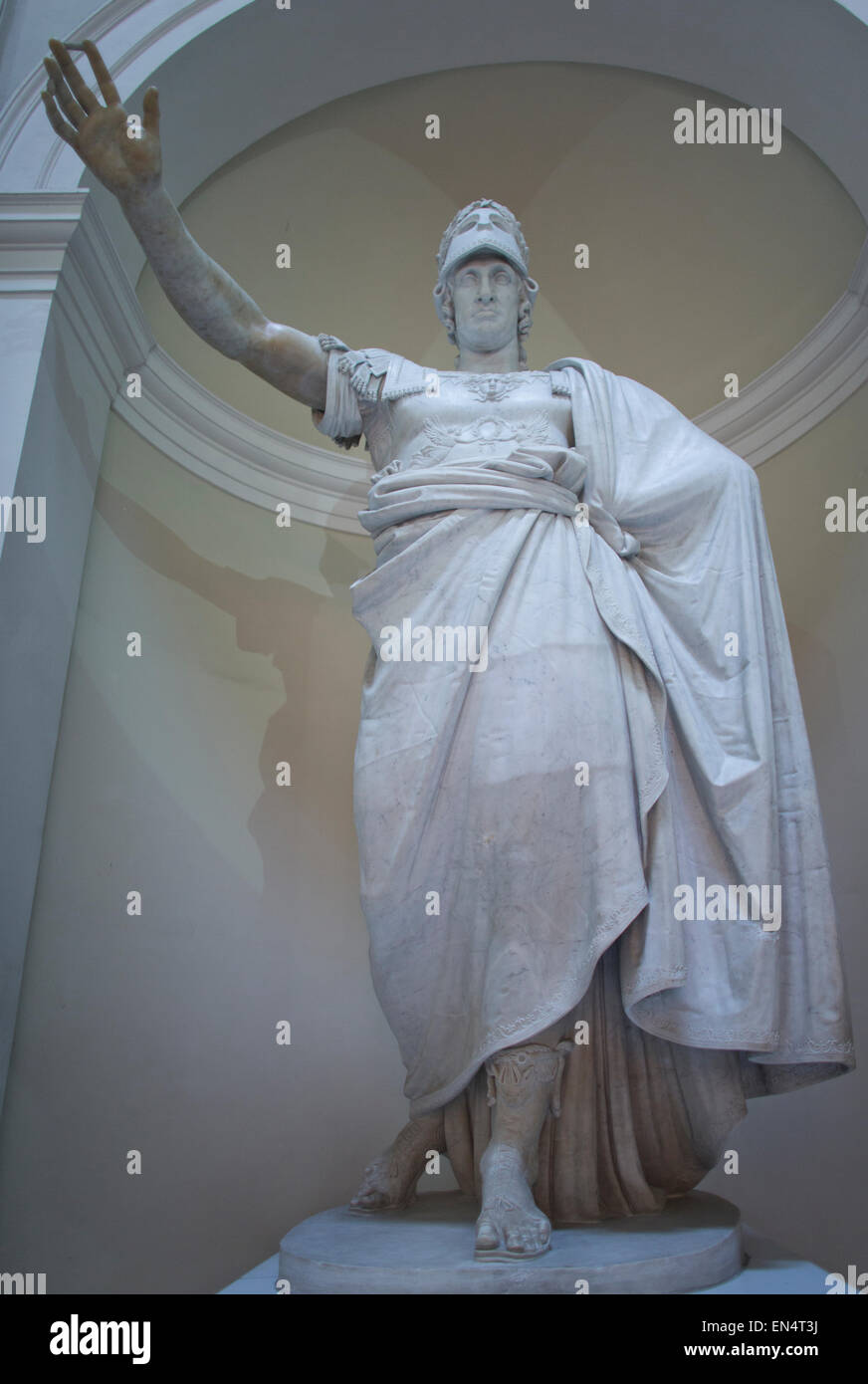 ancient roman art in the National Archaeological Museum in Naples Stock ...