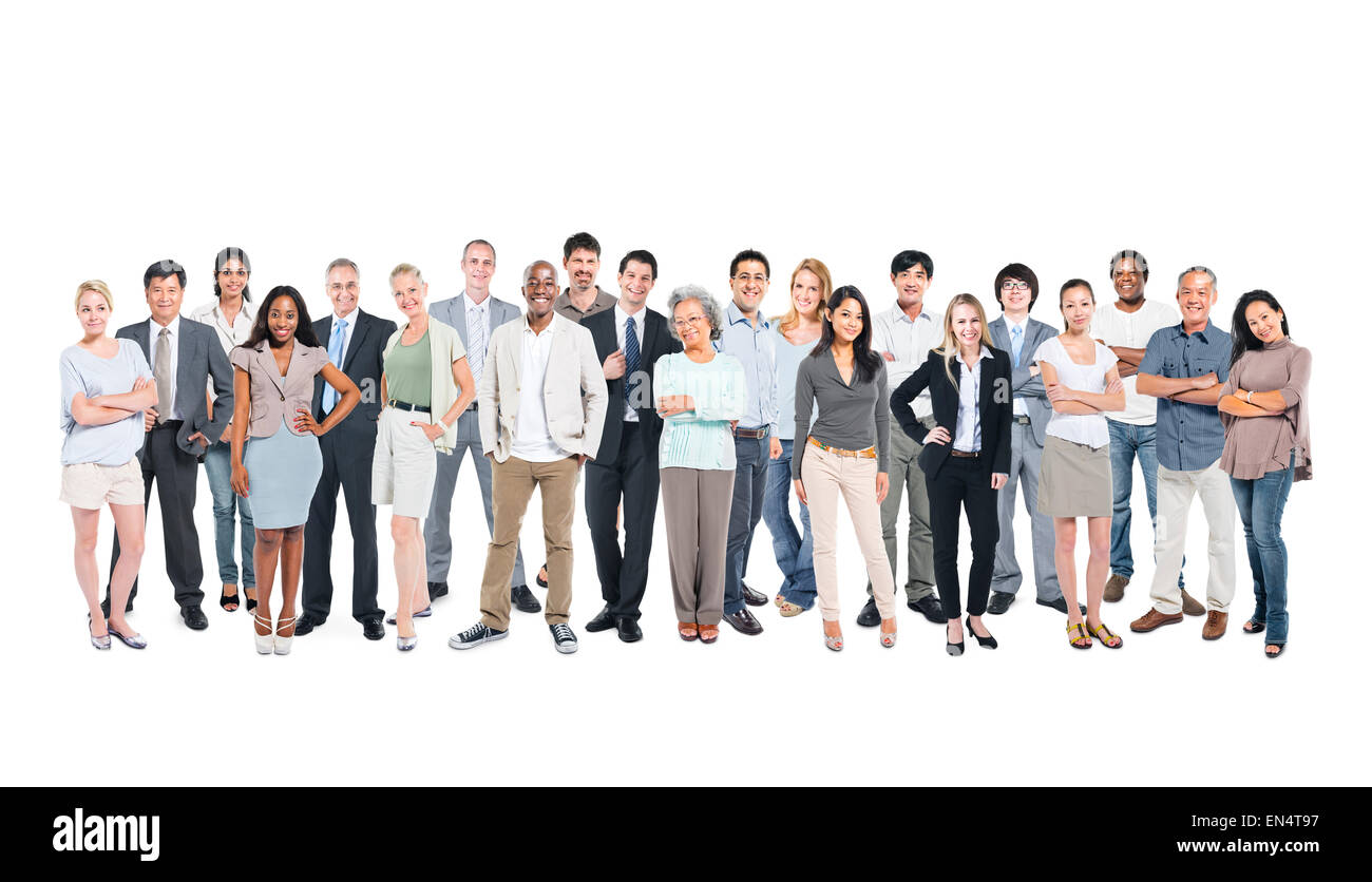 Group of people looking at camera hi-res stock photography and images ...