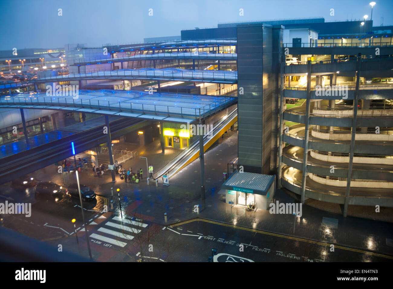 Gatwick airport car parks hi-res stock photography and images - Alamy