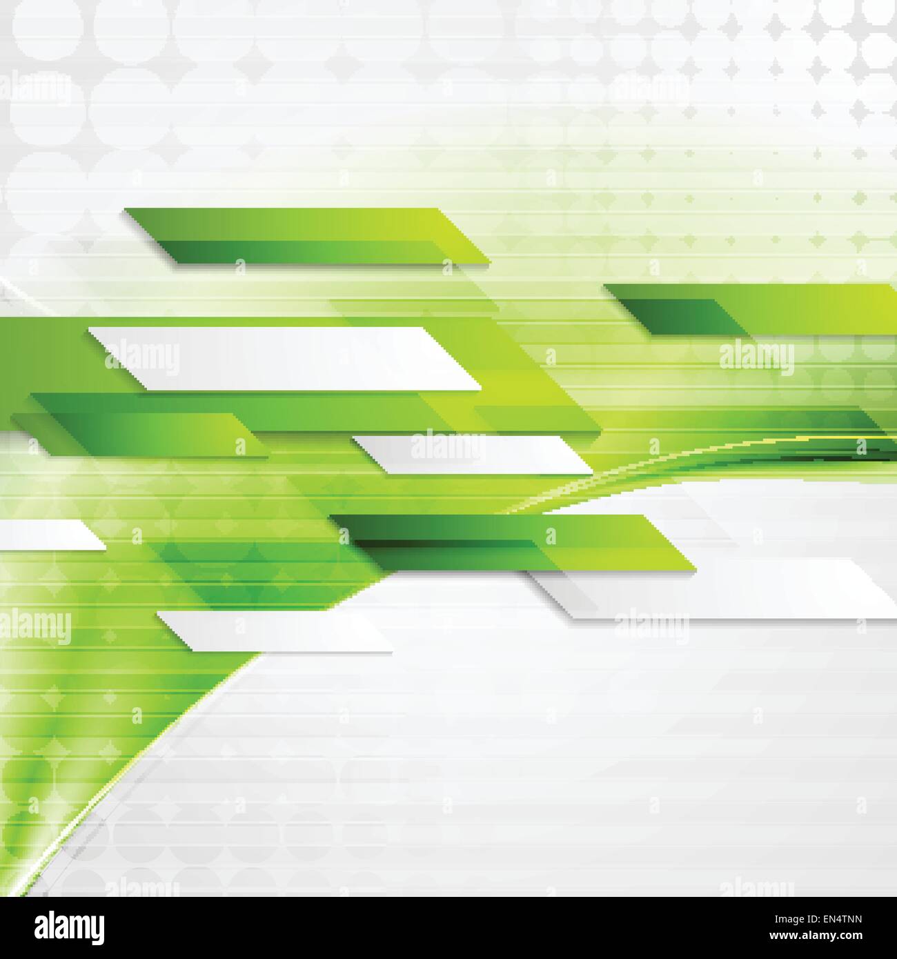 Abstract green tech wavy background. Vector design Stock Vector Image ...
