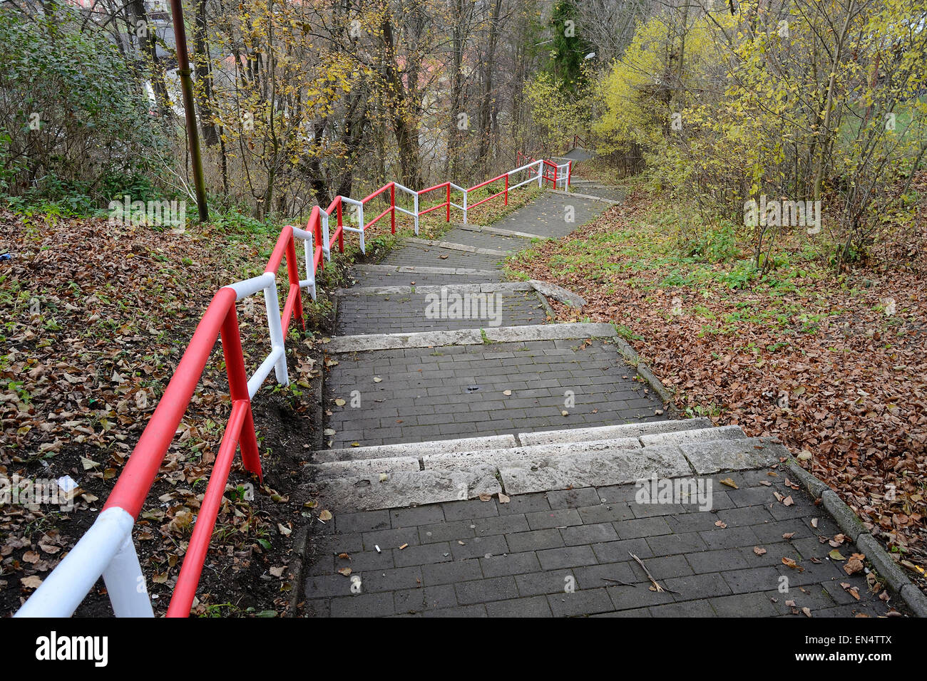 Hill steps stairs hi-res stock photography and images - Alamy