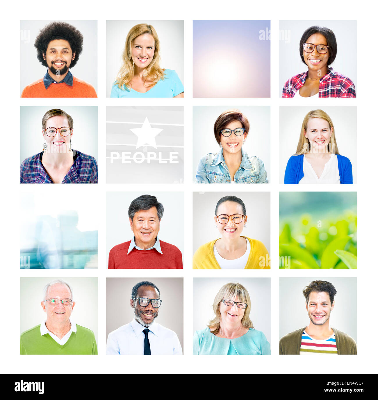 Diverse group people various backgrounds hi-res stock photography and ...