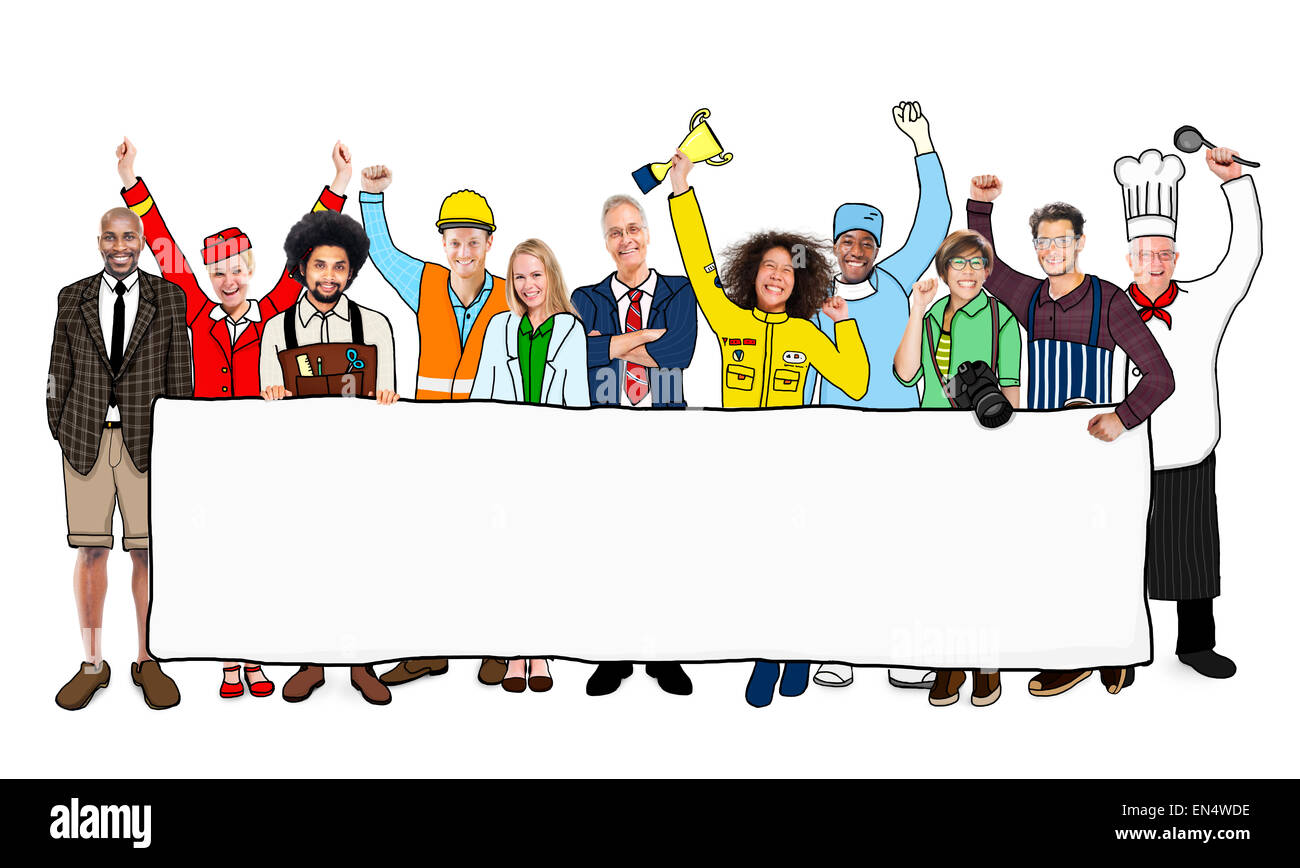 Different jobs Cut Out Stock Images & Pictures - Alamy