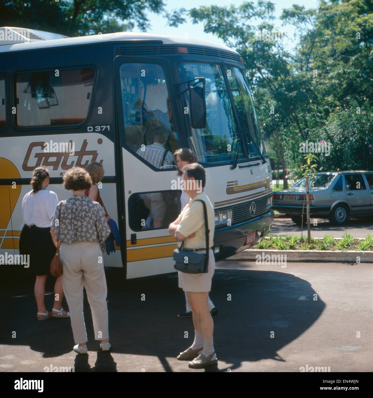 1980s tour bus hi-res stock photography and images - Alamy