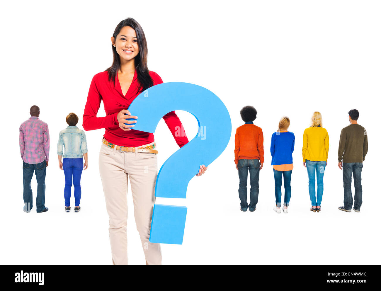 Teacher question mark hi-res stock photography and images - Alamy