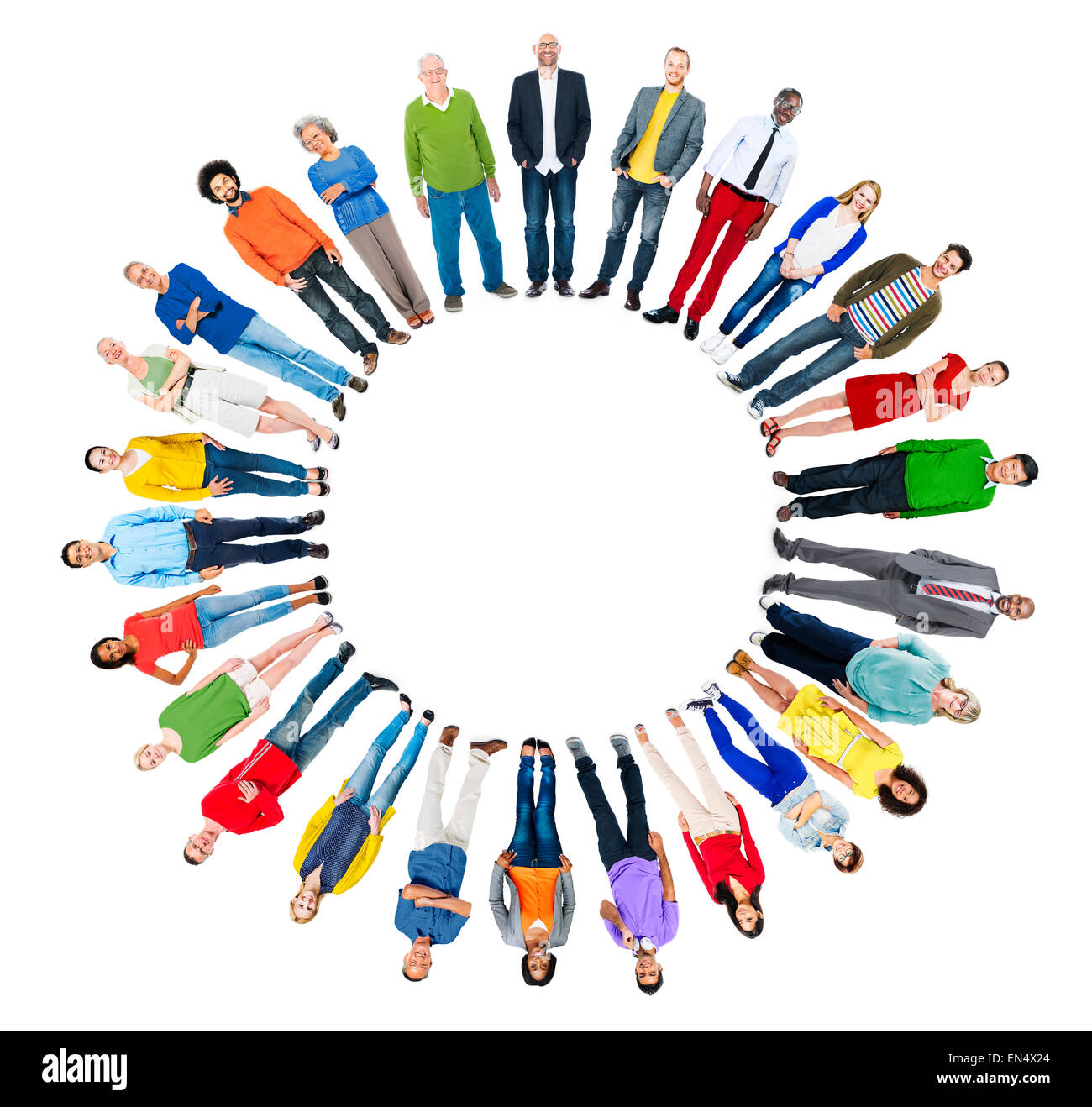 Diversity Ethnicity Multi-Ethnic Variation Togetherness Unity Concept ...