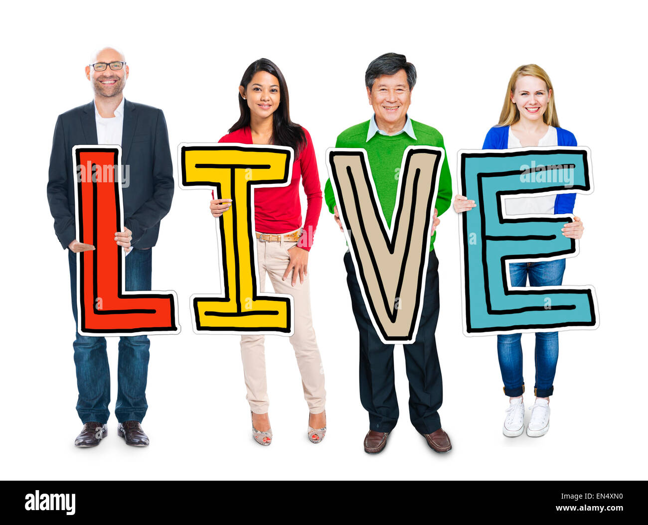 Where people live Cut Out Stock Images & Pictures - Alamy