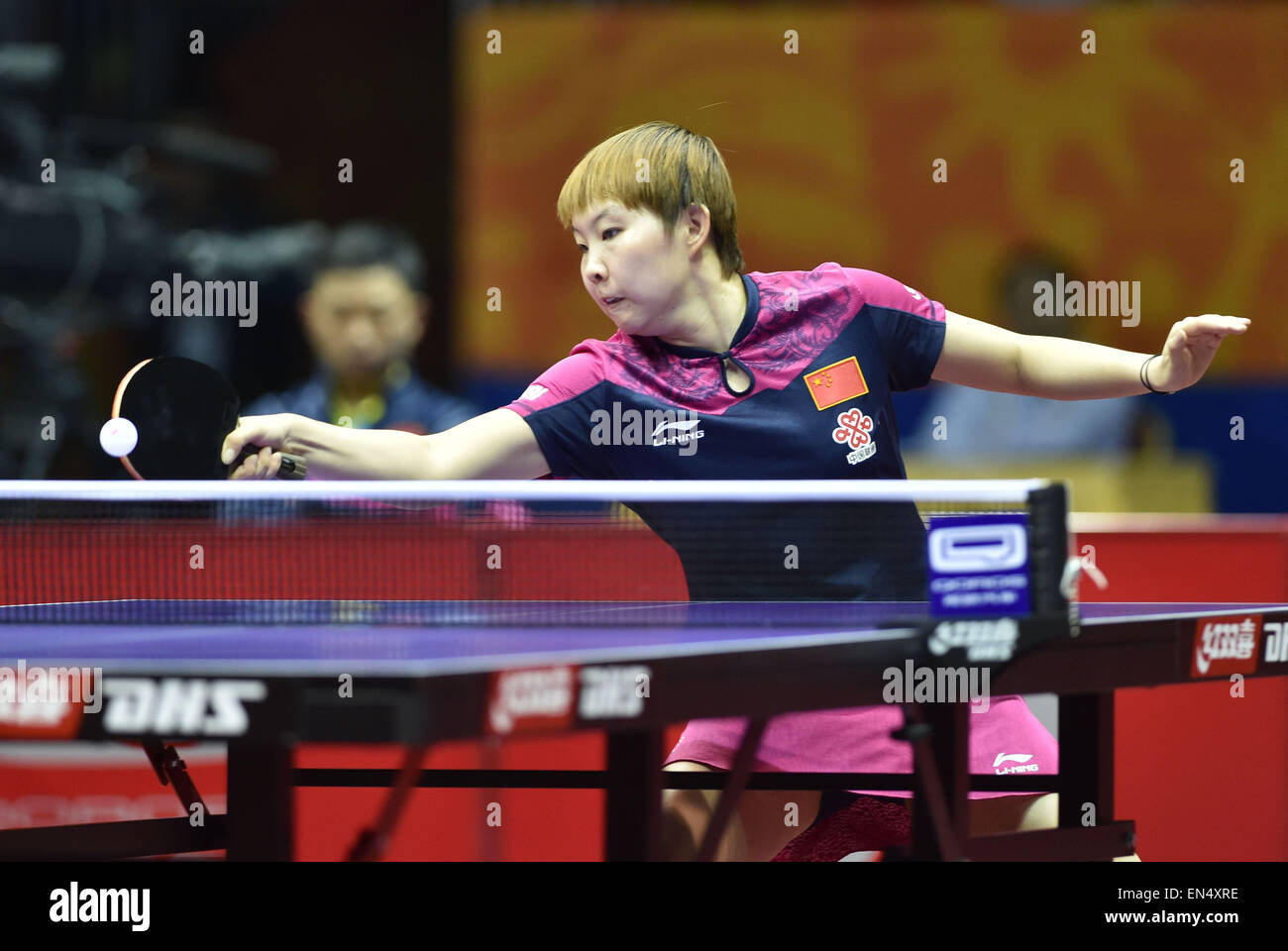 Suzhou, China's Jiangsu Province. 28th Apr, 2015. China's Zhu Yuling ...