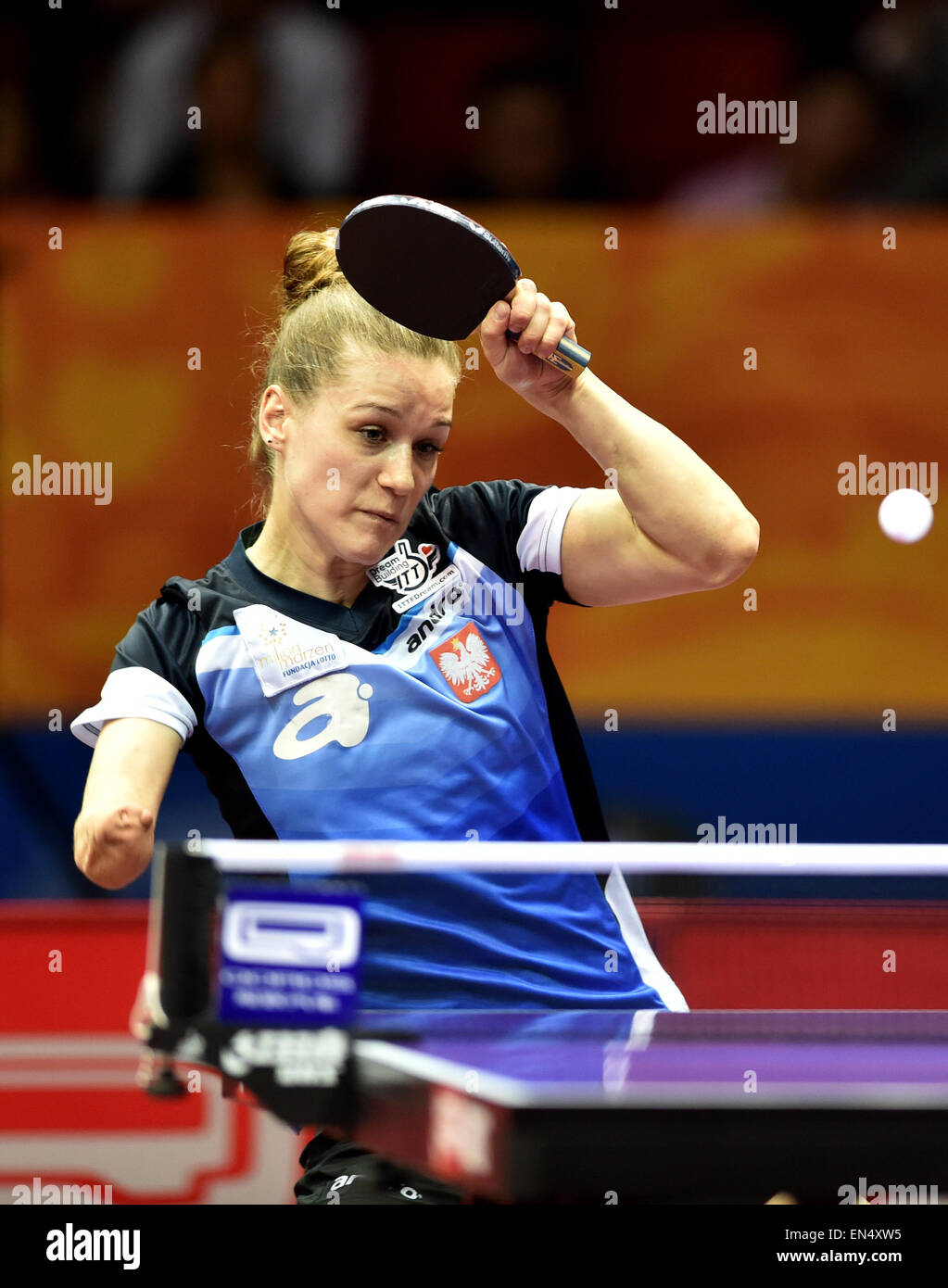 Suzhou, China's Jiangsu Province. 28th Apr, 2015. Poland's Natalia ...