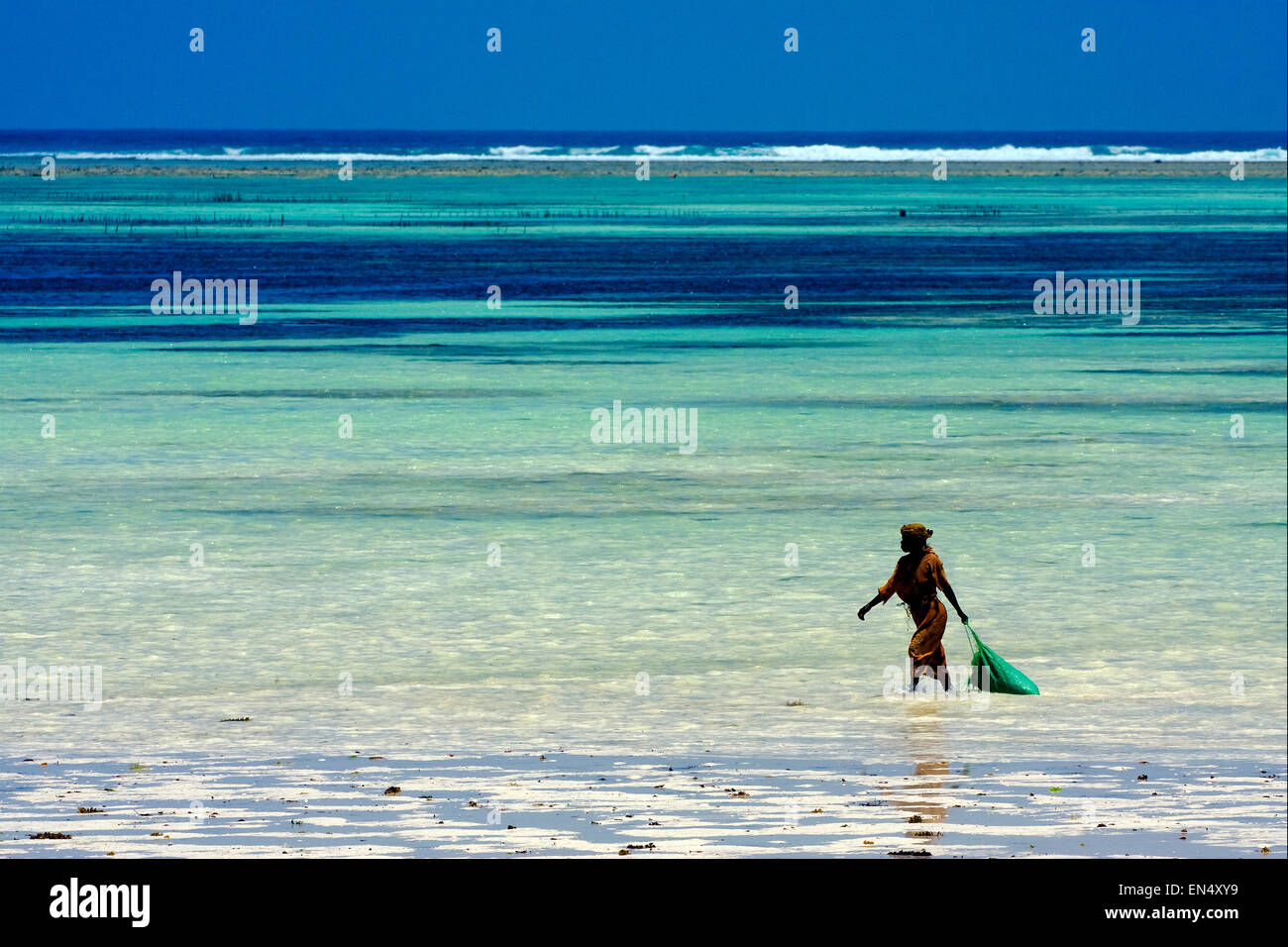 Spiaggia di zanzibar a zanzibar hi-res stock photography and images - Alamy