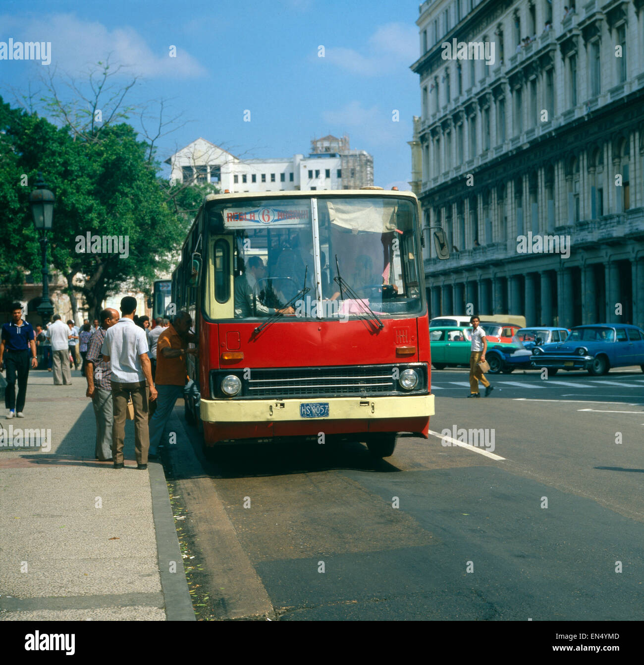 Eine Reise nach Havanna, Kuba 1980er Jahre. A trip to Havana, Cuba ...
