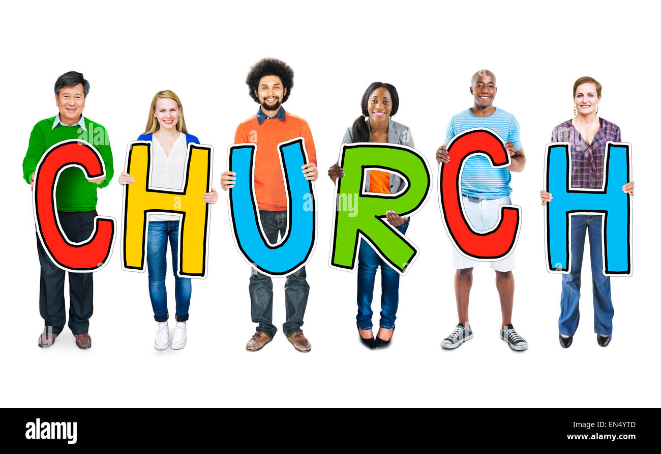 Text church Cut Out Stock Images & Pictures - Alamy