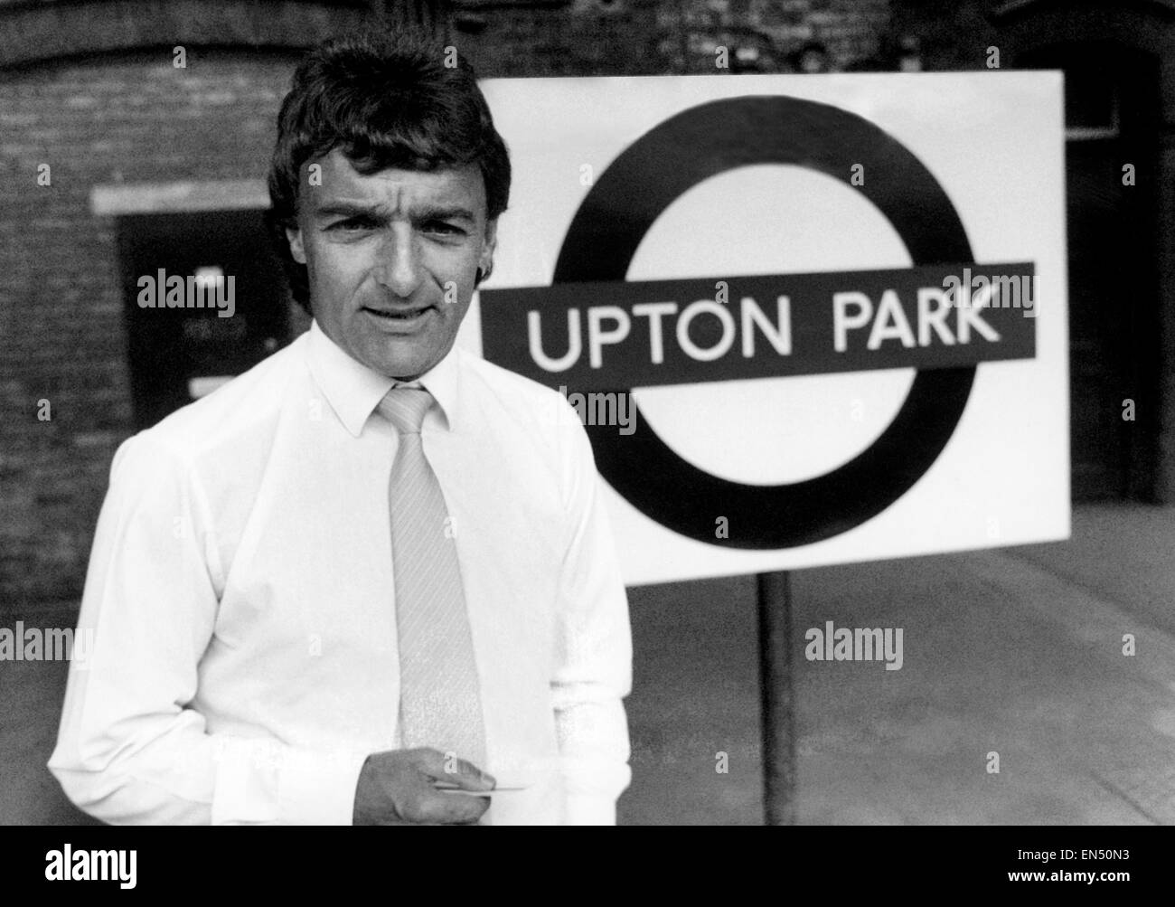 Lou Macari pictured at Upton Park at the start of his job as manager of ...
