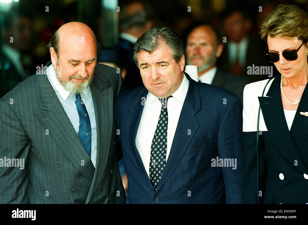 Bobby Moore tribute service at Westminster Abbey. 28th June 1993 Stock ...