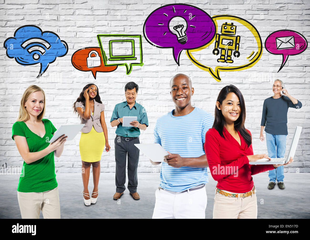 Age of communication hi-res stock photography and images - Alamy