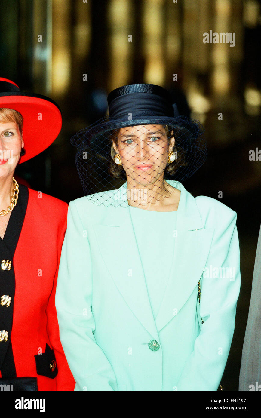 Bobby Moore tribute service at Westminster Abbey. His wide Stephanie ...